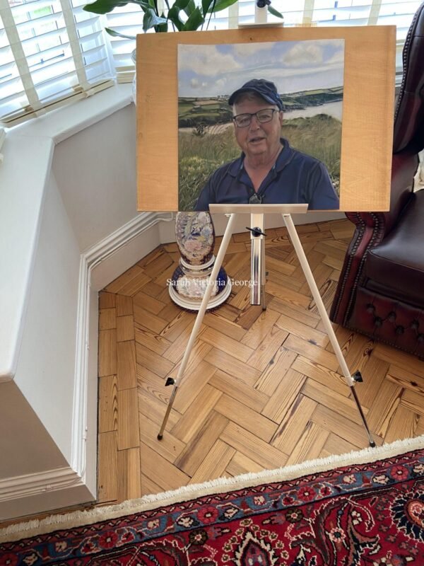 Human Portrait in Soft Pastel Pembrokeshire, West Wales, UK ...